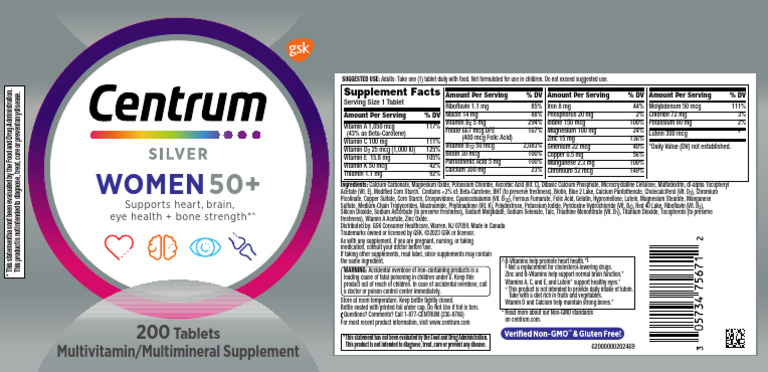 lbl-00000786-web-ready-centrum-silver-women-tablets-(version | PDF ...
