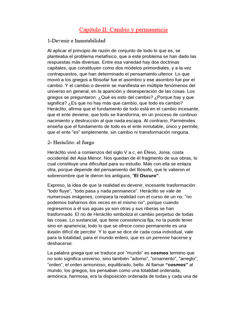 Capitulo 2 - Resumen - Libro de Carpio | Descargar gratis PDF | Razón | Pensamiento