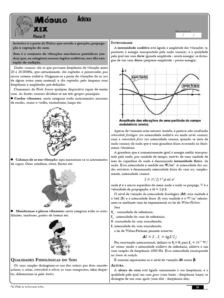Ente02 Mod03 | PDF | Som | Ondas