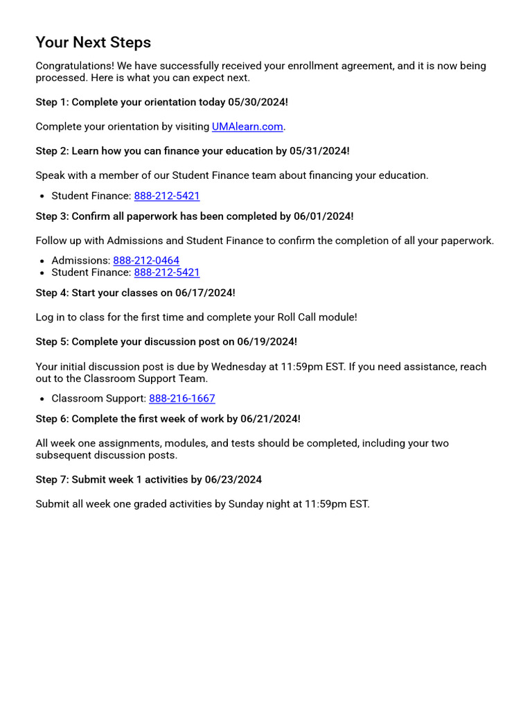 Your Next Steps | PDF | Career & Growth | Finance & Money Management