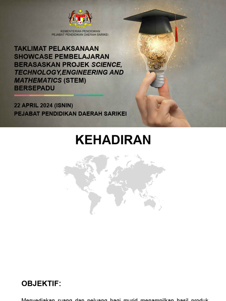 Taklimat PBL Stem Bersepadu 2024 | PDF