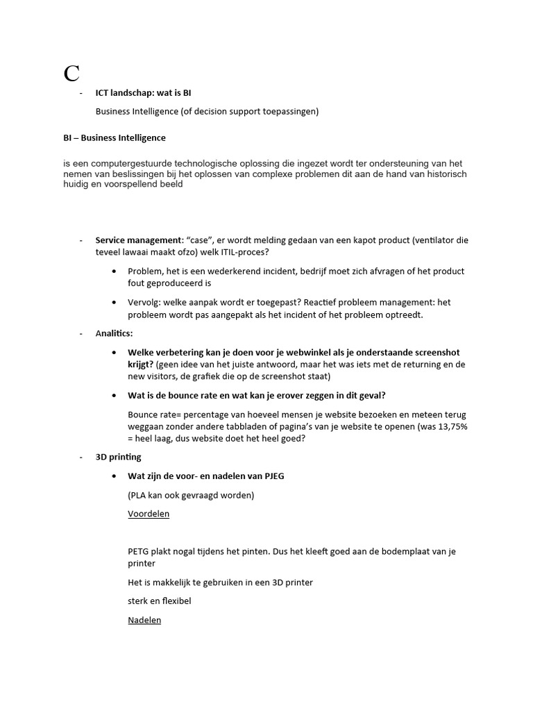 E Skills Vragen Reeks C 2 | PDF