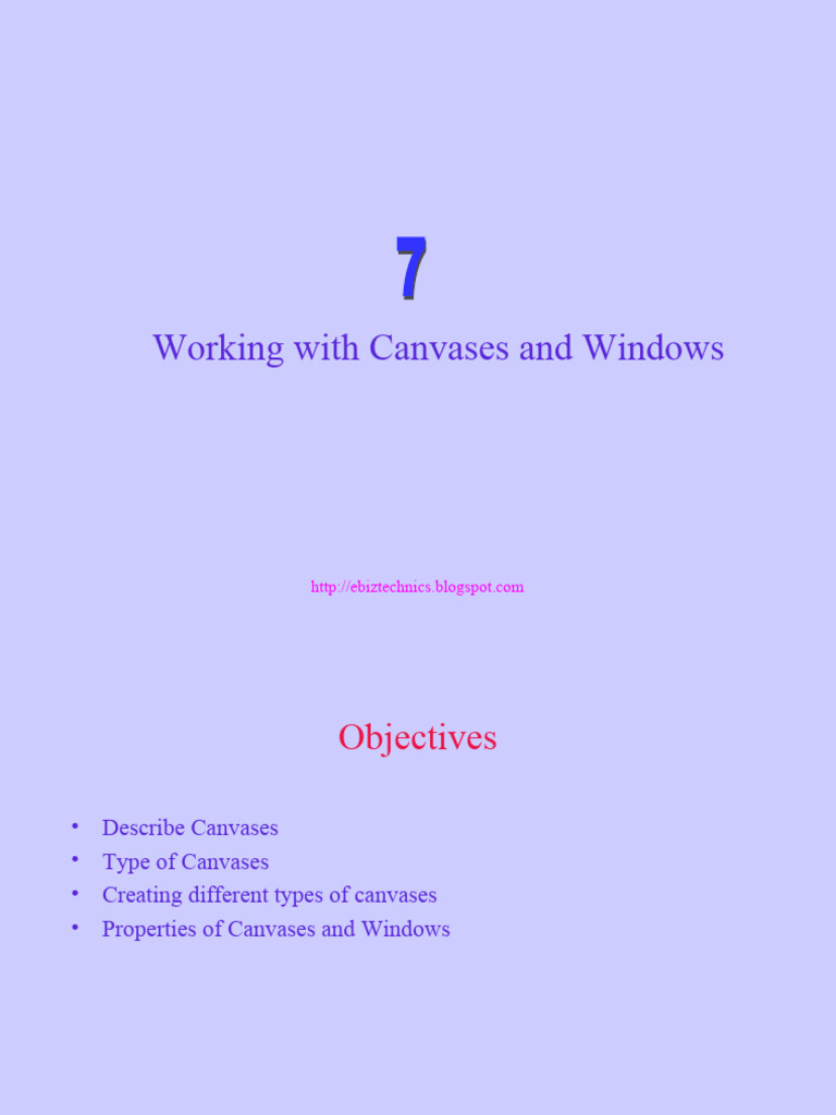 Lesson7canvaswin 151119035817 Lva1 App6891 | PDF | Window (Computing) | Software