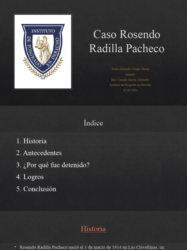 Caso Rosendo Radilla: Lucha y Justicia | PDF | Gobierno | Justicia