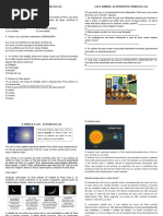 Lista de Exercicios A Lua Com Gabarito | PDF | Lua | Terra