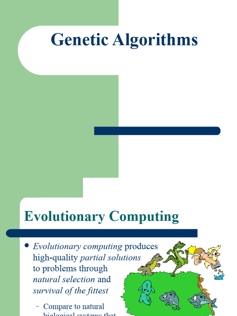 Understanding Genetic Algorithms | PDF | Time Complexity ...