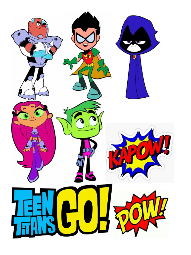 Jovenes Titanes Cumple | PDF