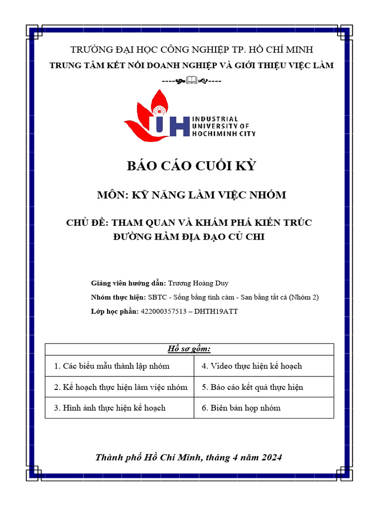 KNLVN Nhom2 BaoCaoCuoiKy | PDF