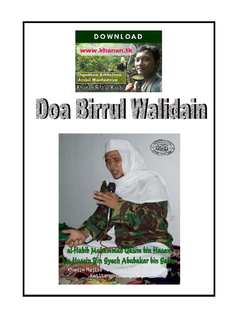 Doa birrul walidain | PDF