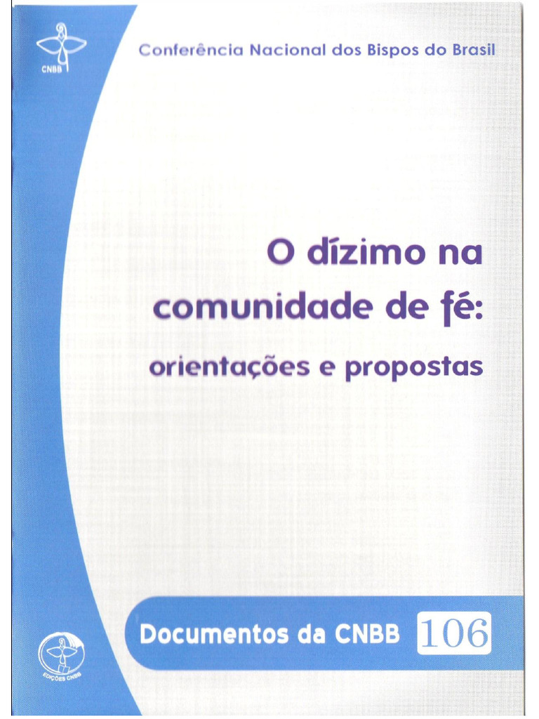 O Dizimo Na Comunidade de Fe Doc 106 PDF | PDF