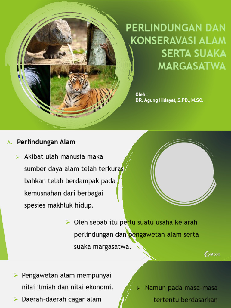 Perlindungan Dan Pengawetan Alam Serta Suaka Margasatwa | PDF