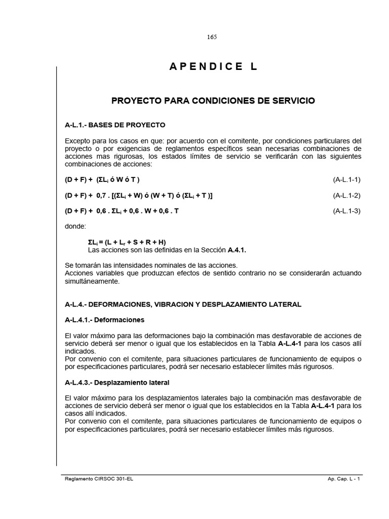 Proyecto de Condiciones de Servicio | PDF