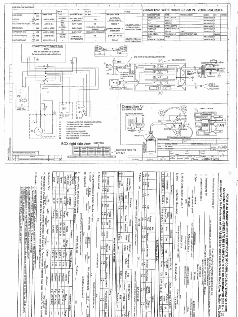 Diagramas Compresor | PDF