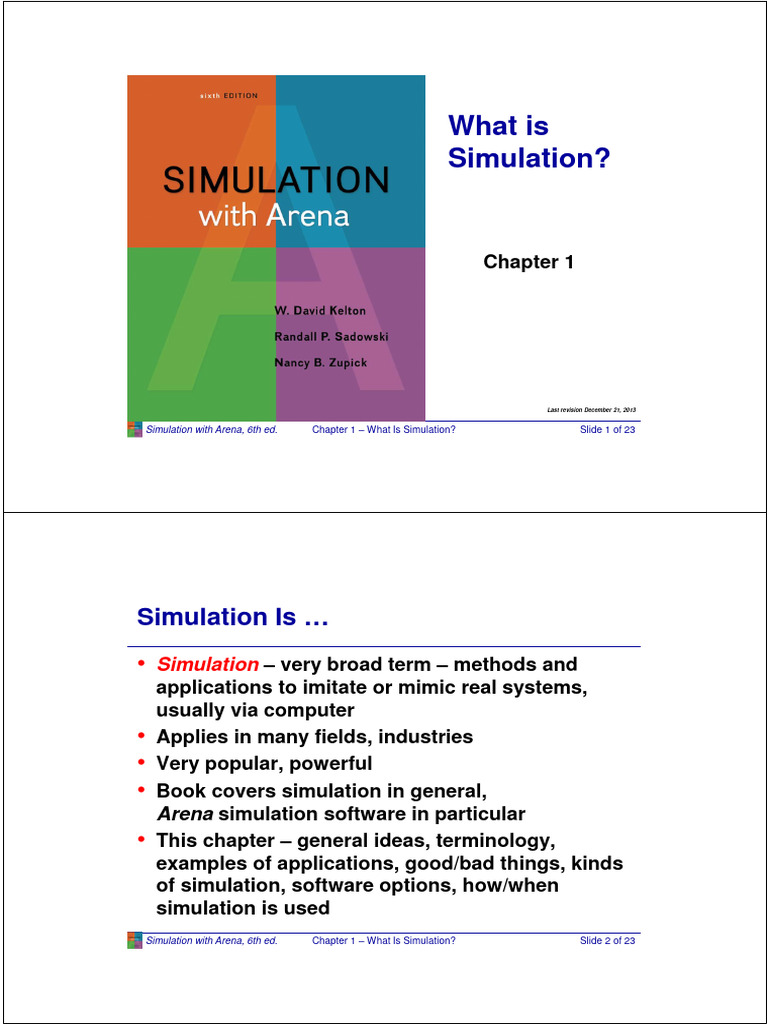Simulation Pdf Simulation Real Time Computing