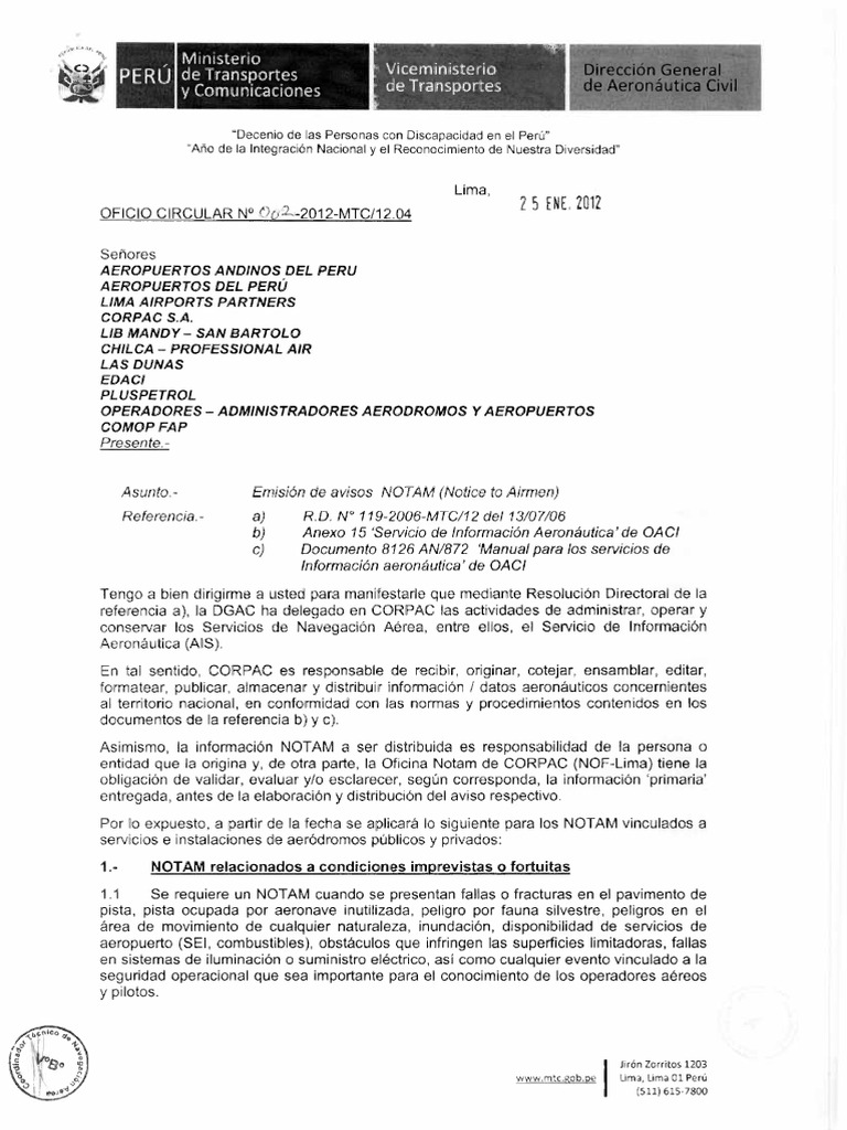 Oficio_Circular_002_2012_250112 | PDF