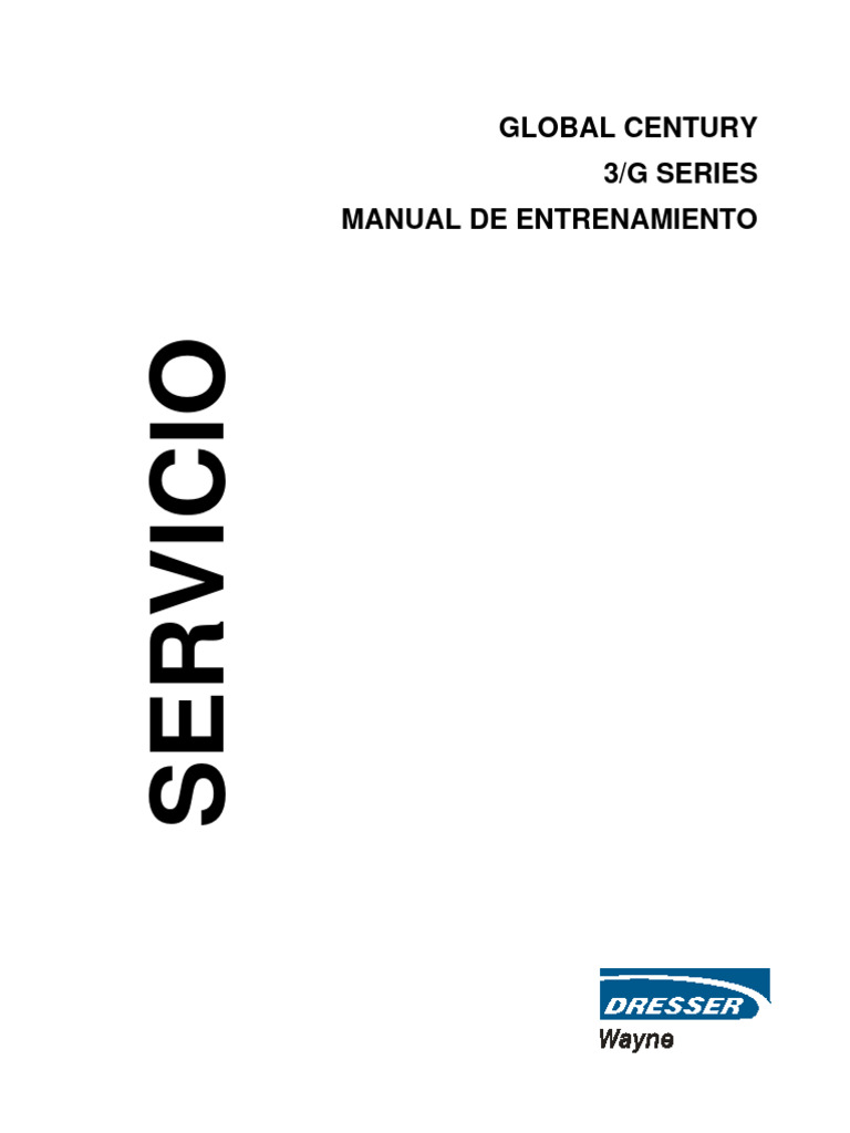 Manual Surtidores Wayne 3g | PDF | Electricidad | Bienes manufacturados