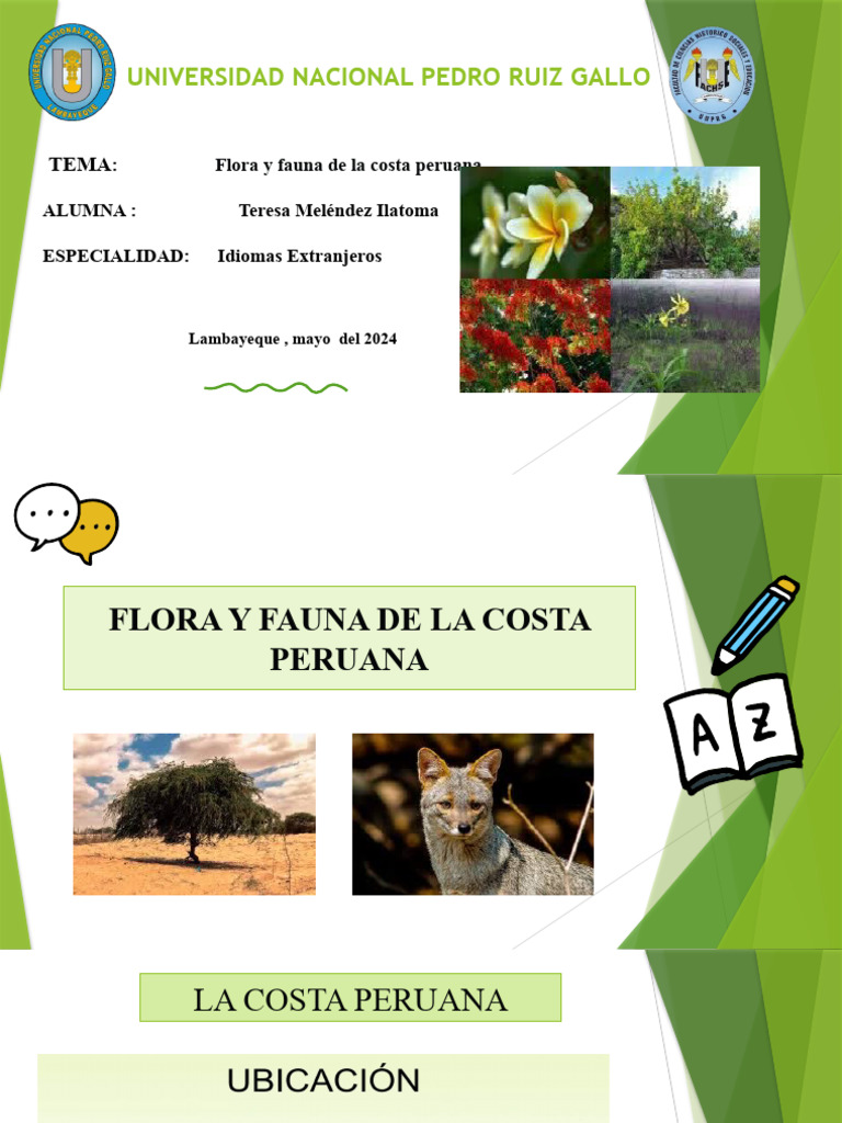 Flora y Fauna de La Costa Peruana | PDF | Zoología