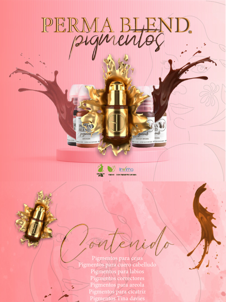 Catálogo Pigmentos Permablend 2023 | PDF | Color | Verde