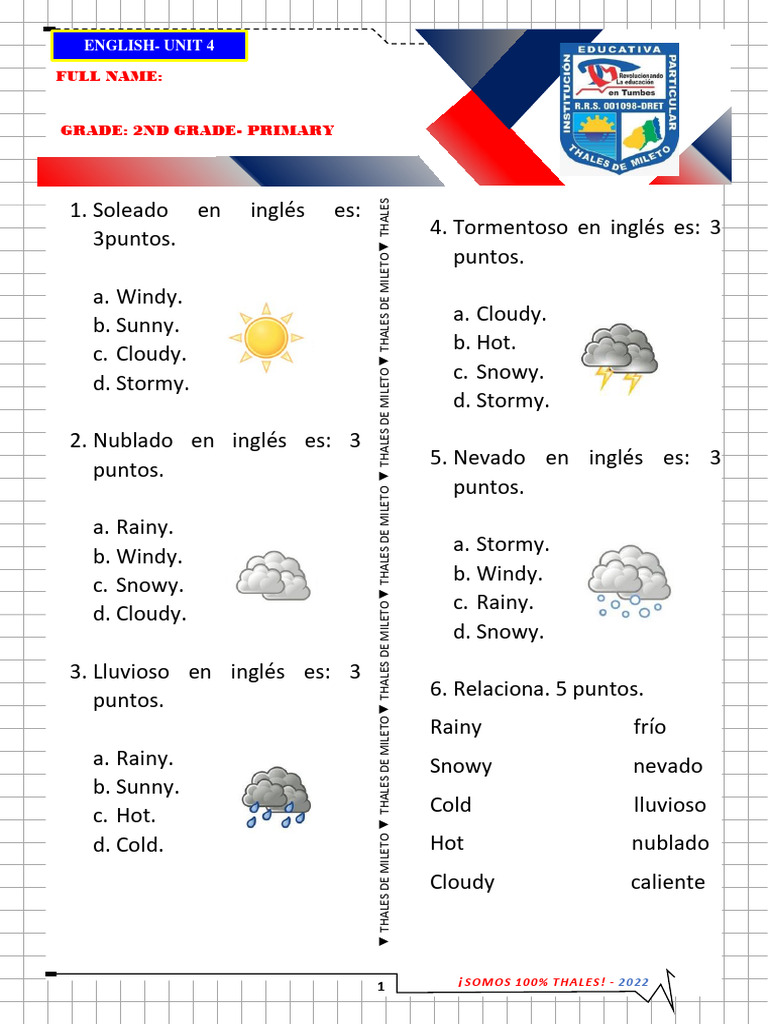 SEGUNDO PRIMARIA | PDF