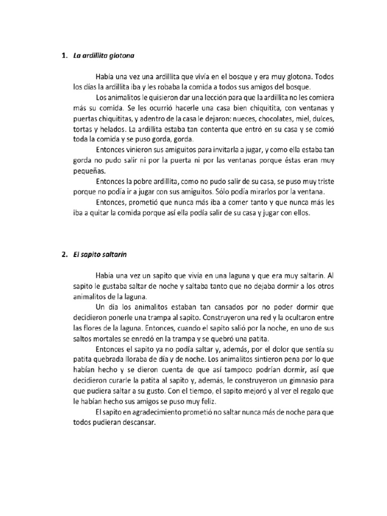 Cuentos EDNA | PDF
