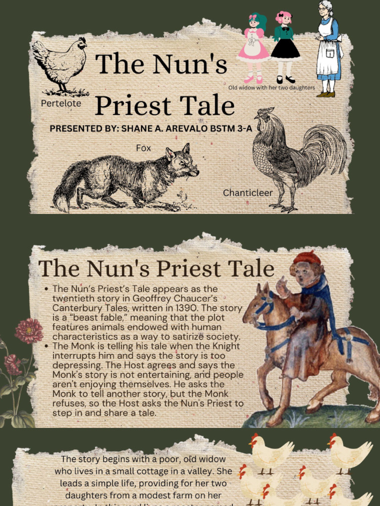The Nun's Priest Tale - Shane Arevalo | PDF
