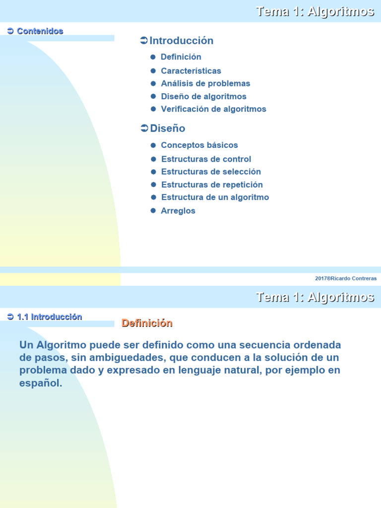 CIF1451 Algoritmos Introduccion | PDF | Algoritmos | Objeto (informática)