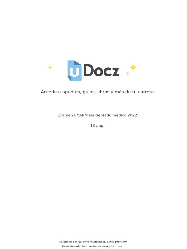 ENARM 2022 Resuelto | PDF | Parto | Diabetes
