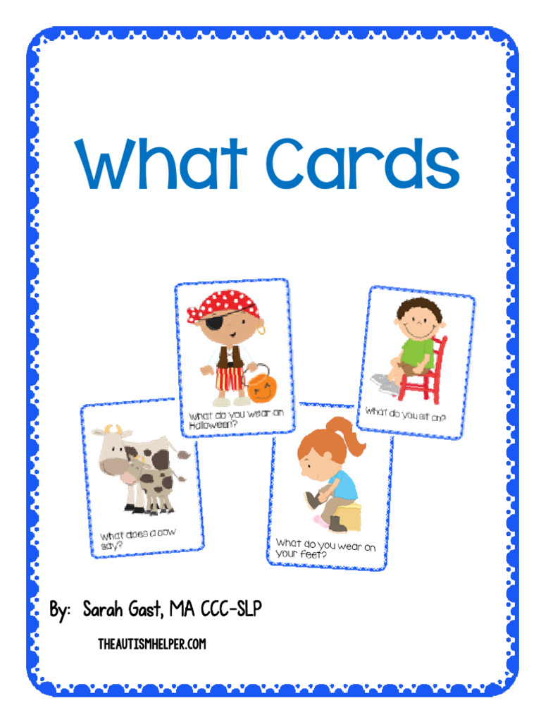 What Question Cards | PDF