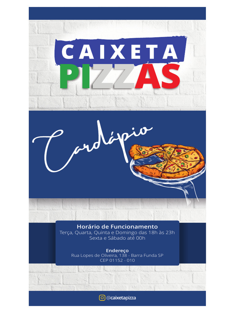 Cardapio Caixeta | PDF