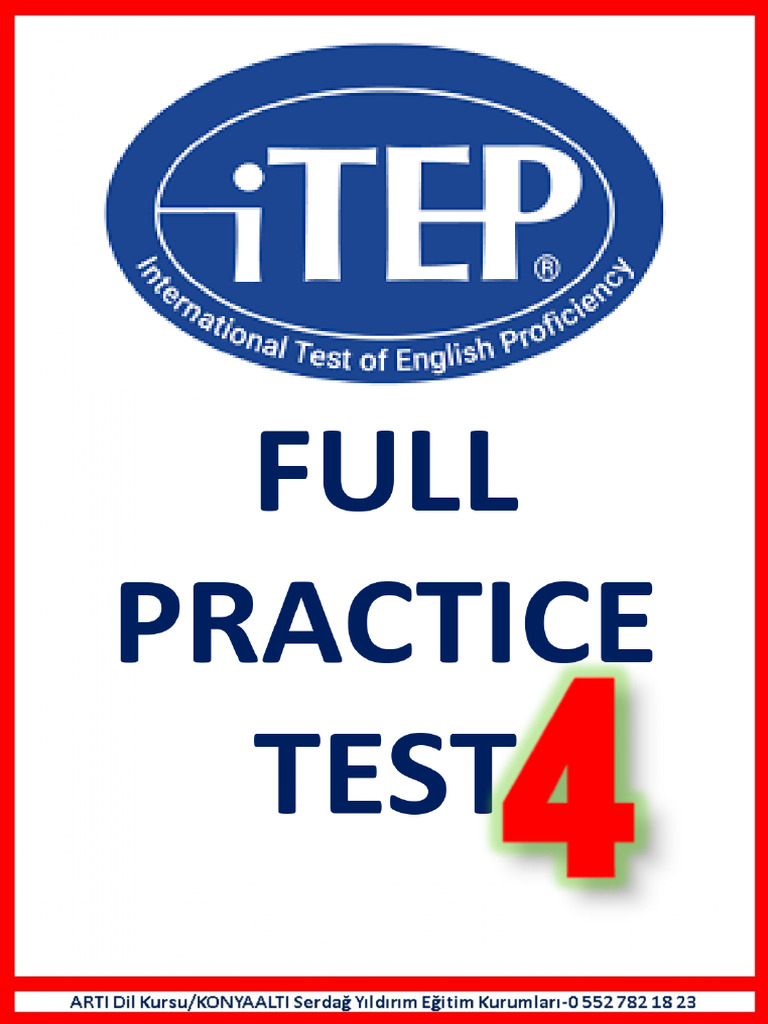 Itep Test 4 | PDF | Hairstyle