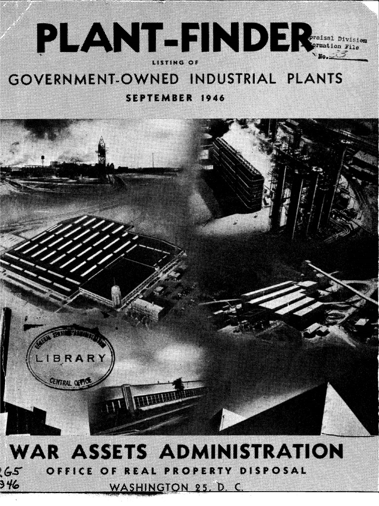 Surplus Industrial Plants Inventory | PDF | Aluminium | Crane (Machine)