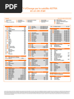 Liste des chaînes TV Proximus | PDF | Réseau de télévision | Diffusion