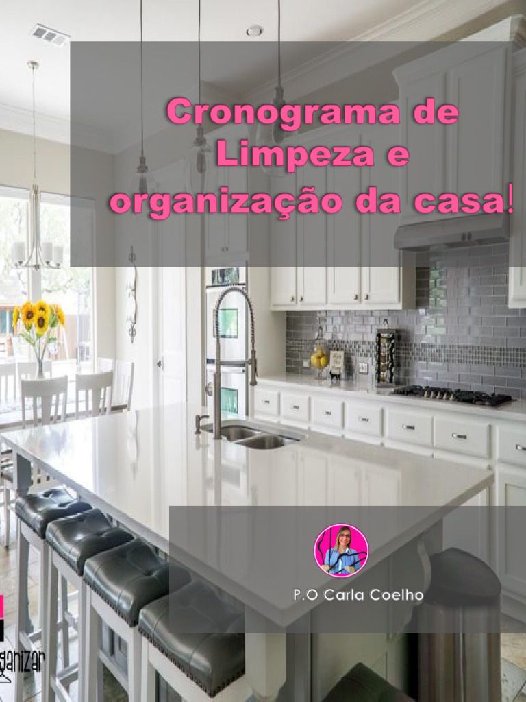 Cronograma De Limpeza E Organização Da Casa 1 Pdf