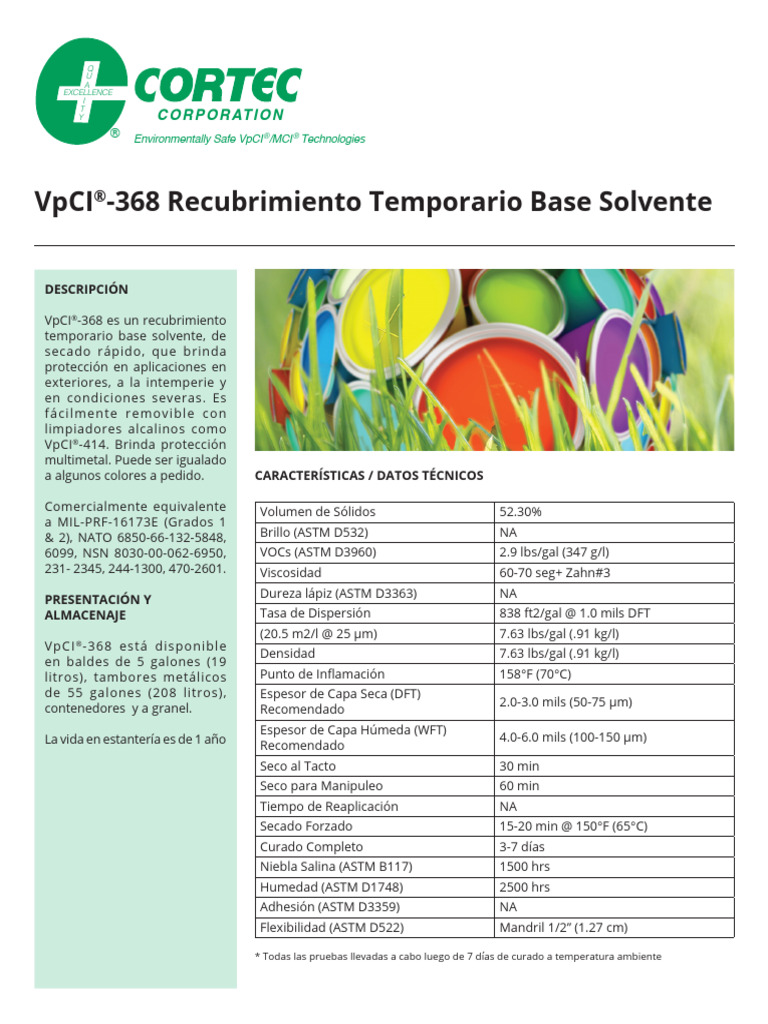 VpCI-368 SP | PDF