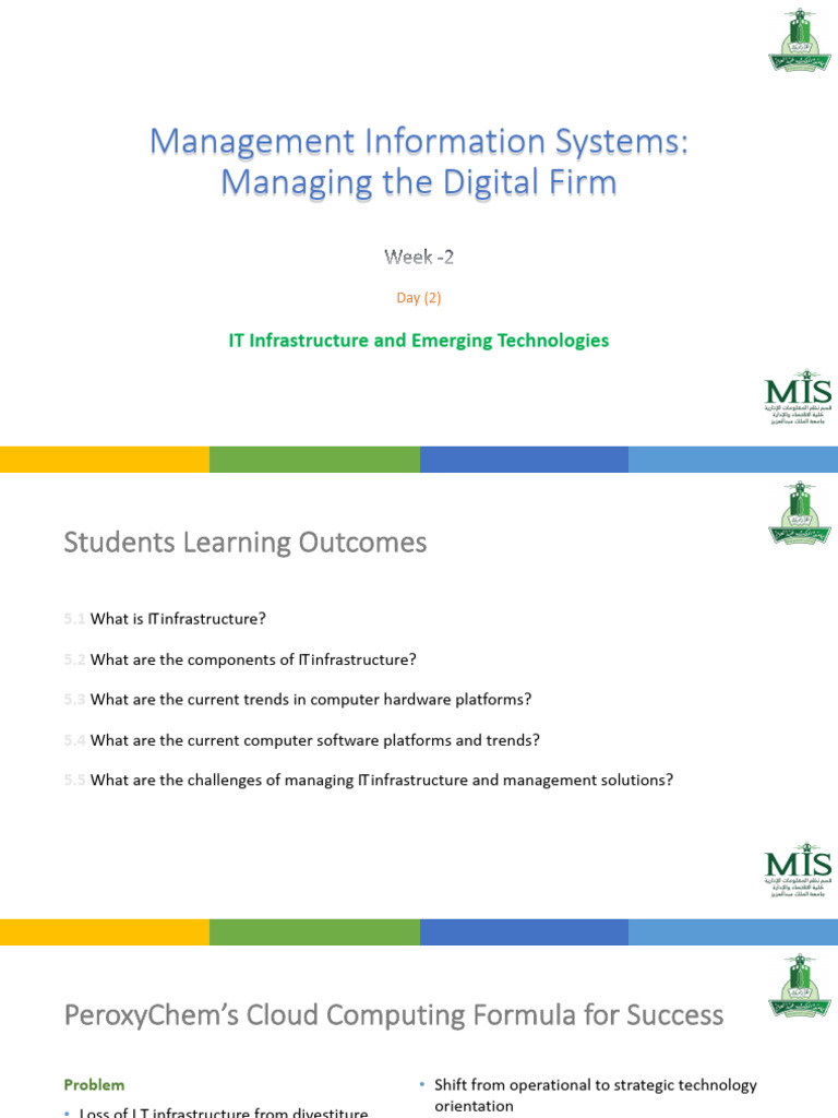 Week2 Day2 Ch5 Laudon2020 | PDF | Cloud Computing | Computing