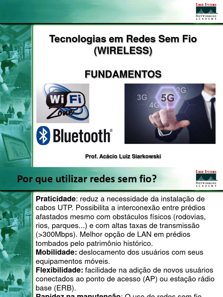 1 Redes Sem Fio Fundamentos | PDF | Ondas | Frequência