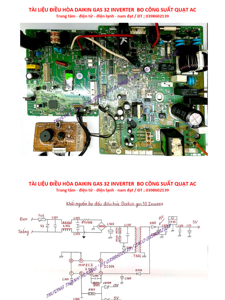 Điều Hòa Daikin Gas 32 Inverter Bo Công Suất Quạt Ac | PDF