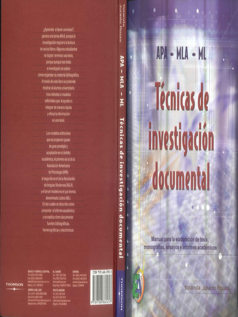 Tecnicas de Investigacion Documental | PDF