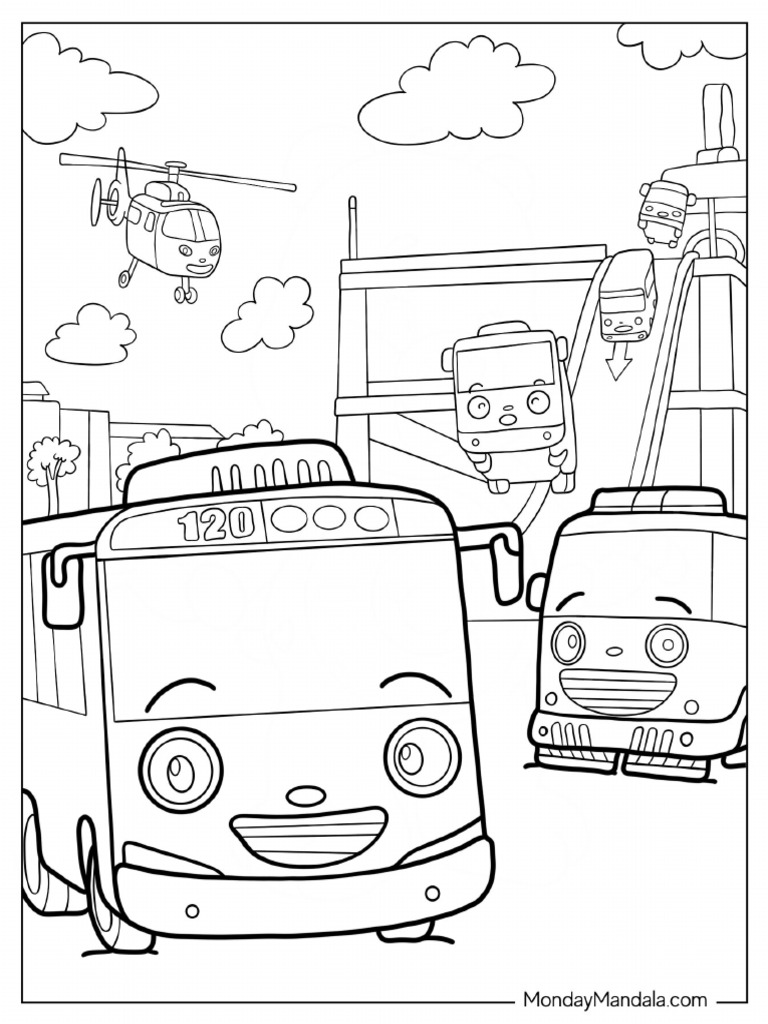 Tayo-The-Little-Bus-With-Ruby-Lani-And-Air | PDF