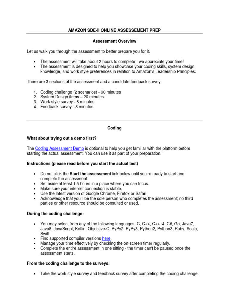 Sde Oa Prep 2022 | PDF | Compiler | Computer Programming