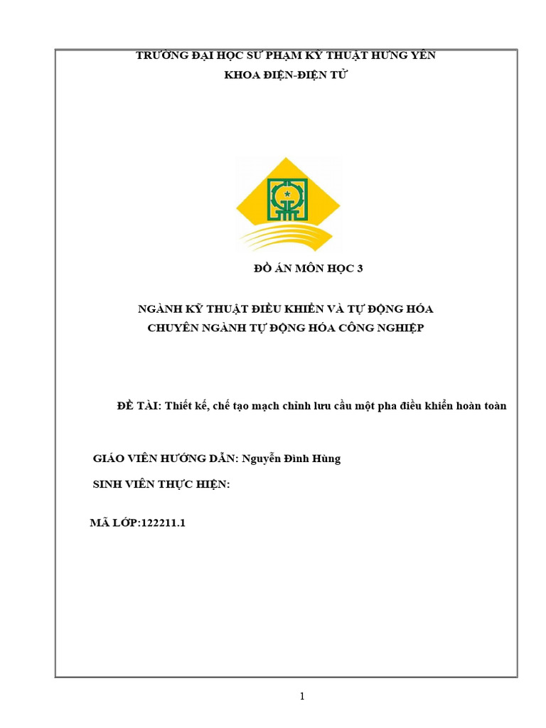 (123doc) - Thiet-Ke-Che-Tao-Mach-Chinh-Luu-Cau-Mot-Pha-Dieu-Khien-Hoan-Toan | PDF