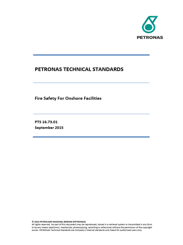 Fire Safety For Onshore Facilities | PDF | Firefighting | Active Fire ...