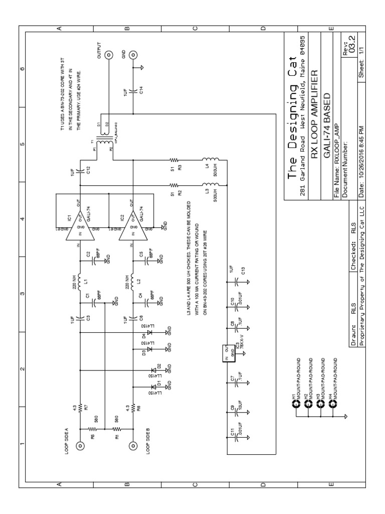 MFJ-1886 Loop Schematic | PDF
