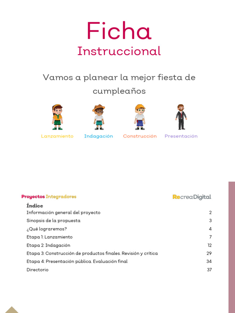 PI - 2vamos A Planear La Mejor Fiesta de Cumpleanos | PDF | Blog ...