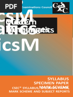 CSEC Maths June 2019 Paper 2 | PDF