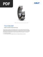 SKF 6205 Deep Groove Ball Bearing Specs | PDF | License | Bearing ...