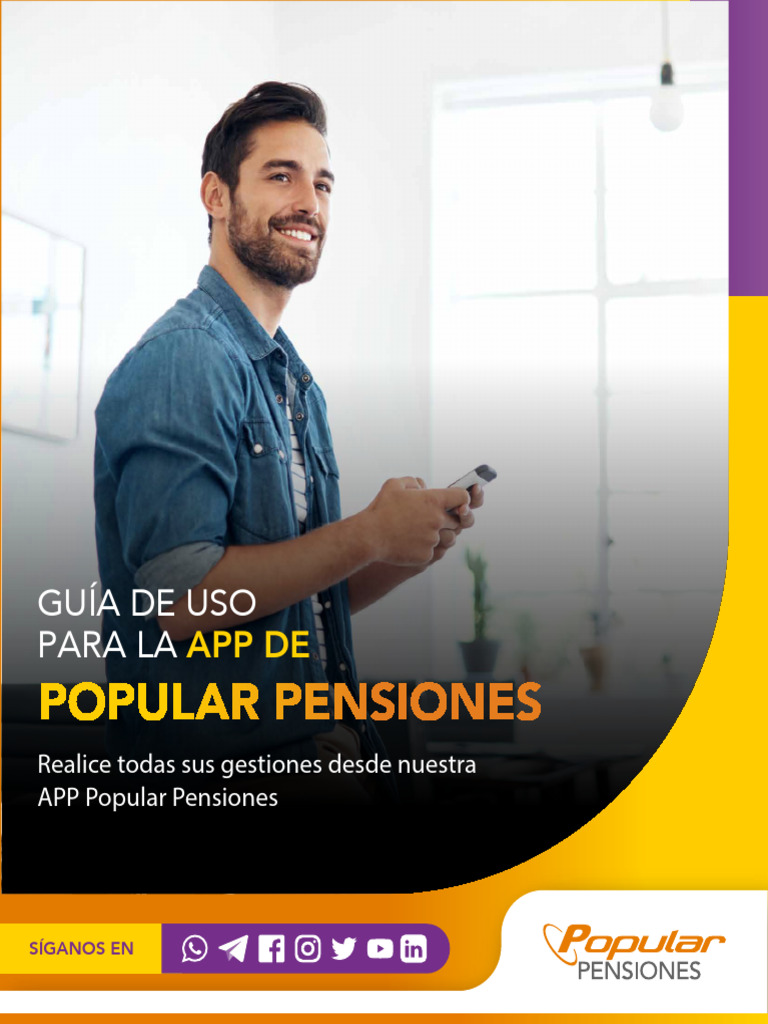 Guia de Uso APP de Popular Pensiones | PDF