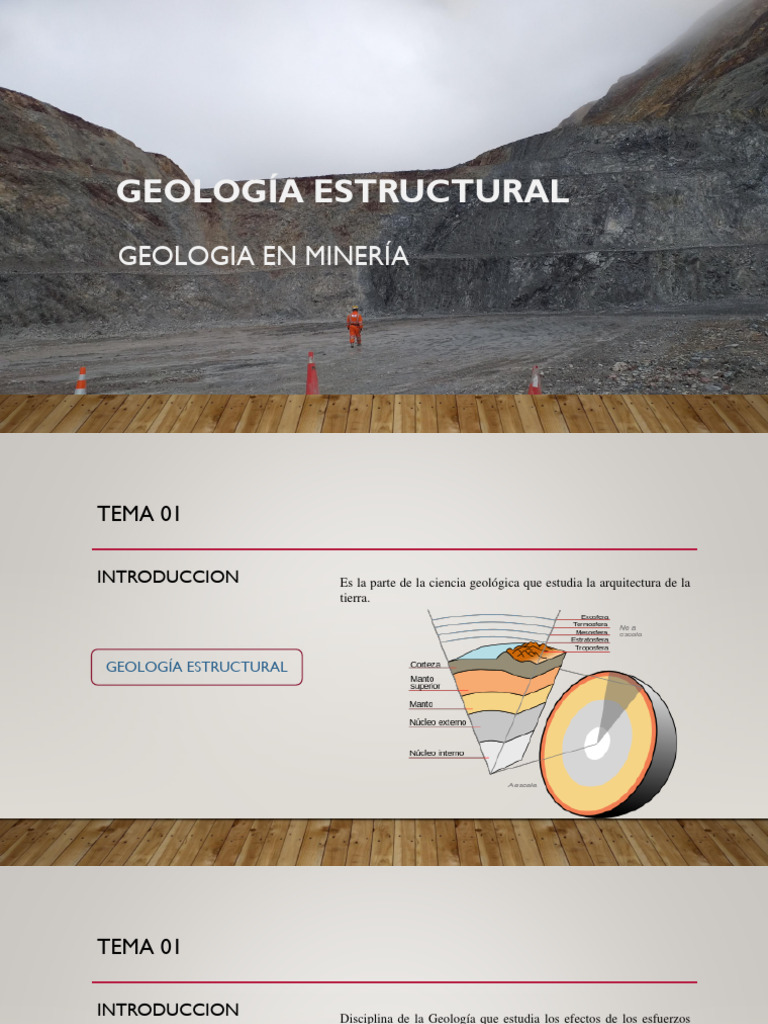 1 Geologia Estructural - Introduccion | PDF | Geología | Corteza (Geología)