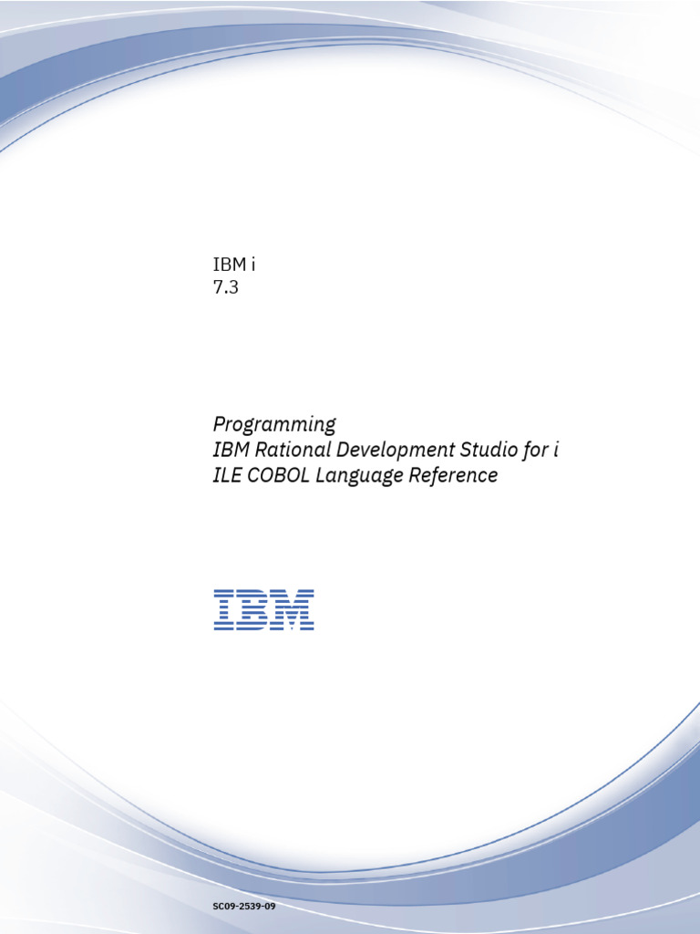 Iseries COBOL Reference | PDF | Boolean Data Type | String (Computer Science)