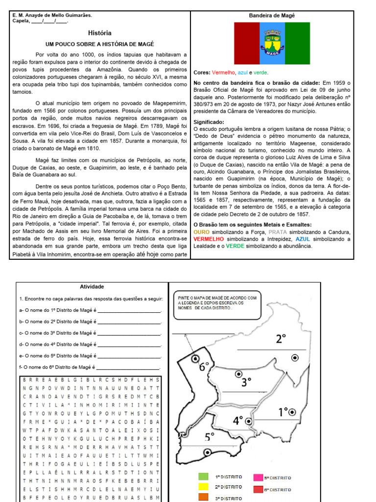 A História de Magé | PDF | Brasil